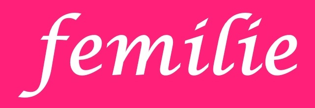 Femilie Logo fuschia Lucida Calligraphy crop – Sass101